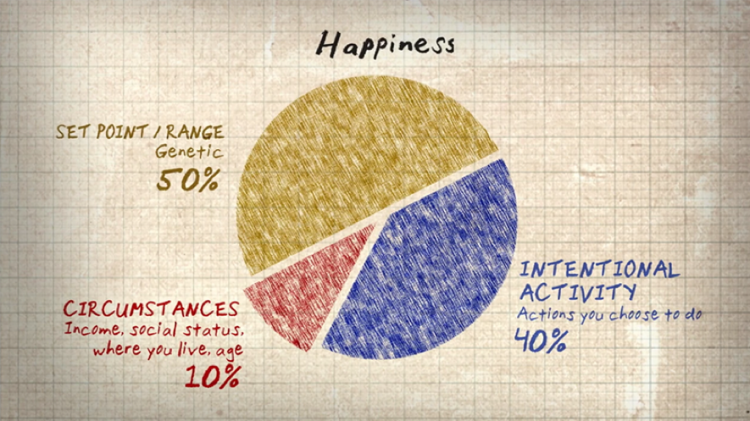 Documentário Happy: A busca e o encontro da verdadeira felicidade.